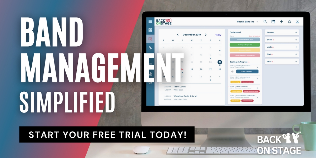 The Top 5 Band Management Software Options | Back On Stage
